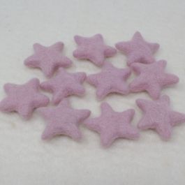 handmade wool felted star